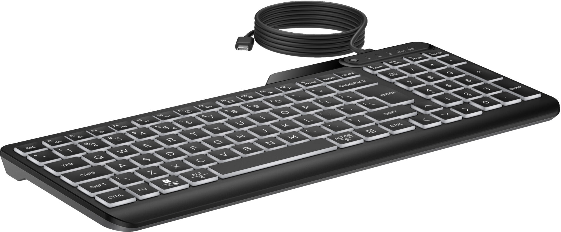 7N7C0AA#ABD HP 400 Backlit Wired Keyboard - itnation.org